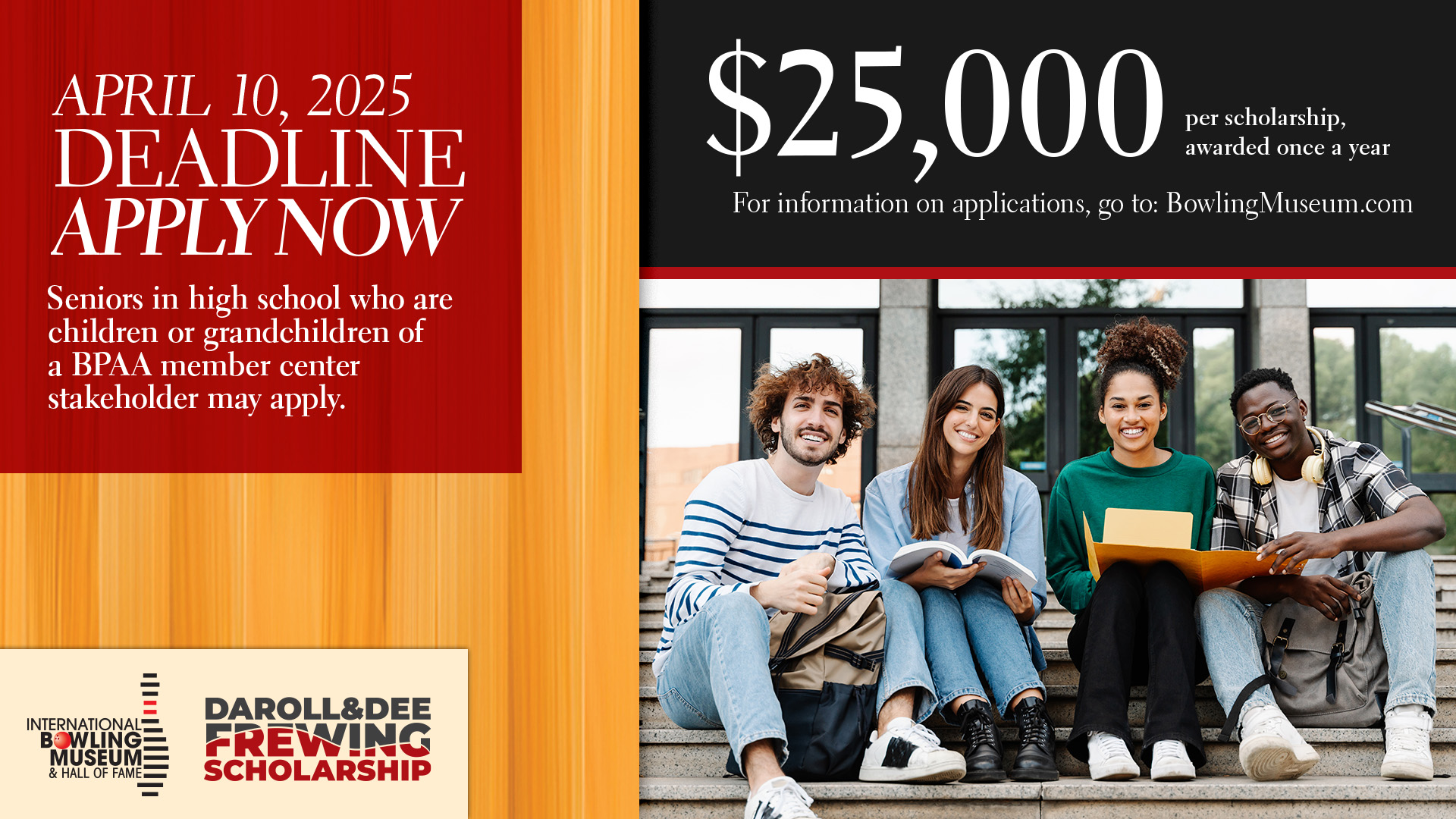 Daroll & Dolores Frewing Scholarship | Bowling Museum & Hall of Fame